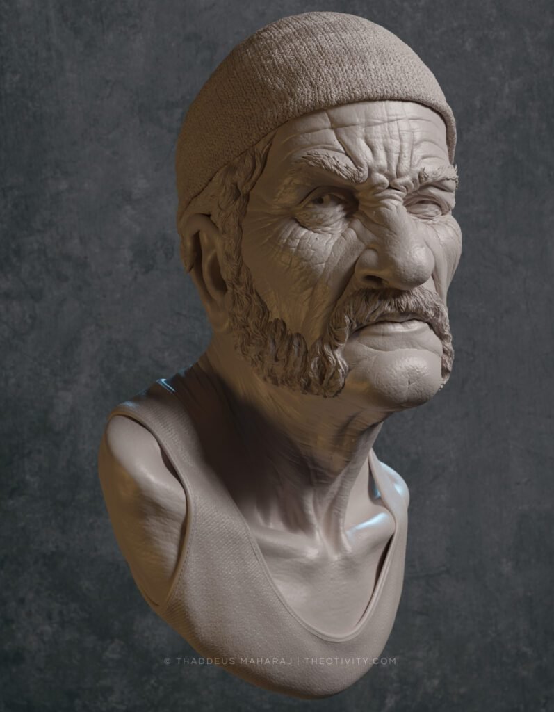 Old Man Sculpt | THEOTIVITY